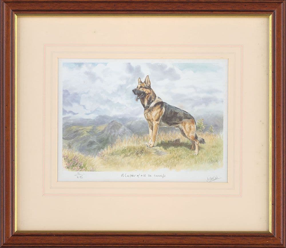 Master of All He Surveys Ex-Display GSD Print by Jo Campin