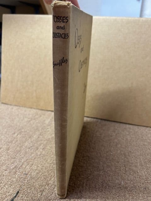 Osses and Obstacles book by Snaffles