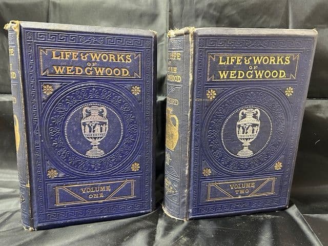 The Life of Josiah Wedgwood books volume 1 & 2 by Eliza Meteyard