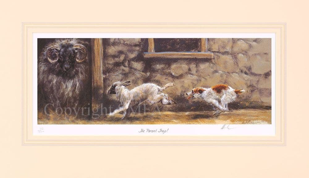 The Parent Trap Ex-Display Terrier Print by Mick Cawston