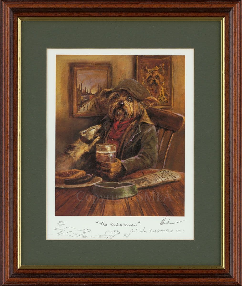 30 The Yorkshireman Rare Limited Edition print by Mick Cawston