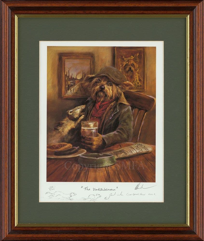30 The Yorkshireman Rare Limited Edition print by Mick Cawston
