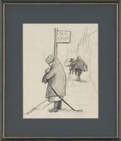 51 The Dog Snatcher Original Pencil Sketches by Mick Cawston