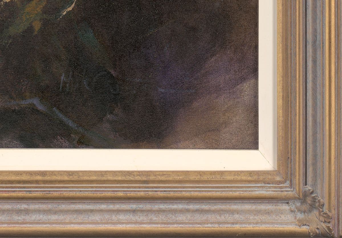 65 Roe Stalking Original Oil Painting by Mick Cawston