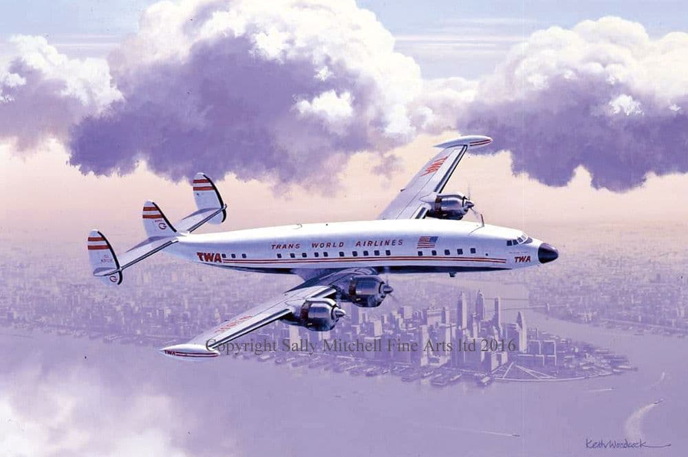 Lockheed Super Constellation Limited Edition Print Classic Connie by ...