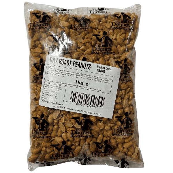 BULK Dry Roasted Peanuts 1kg