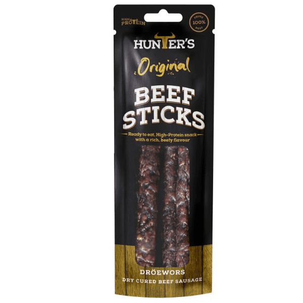 HUNTERS Original Beef Stick Droewors 10x40g