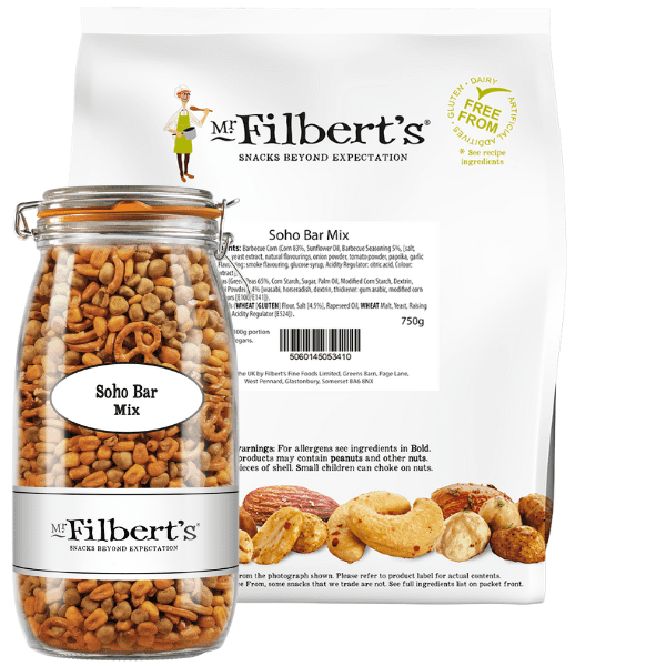 MR FILBERTS Soho Bar Mix 750g Bulk Bag