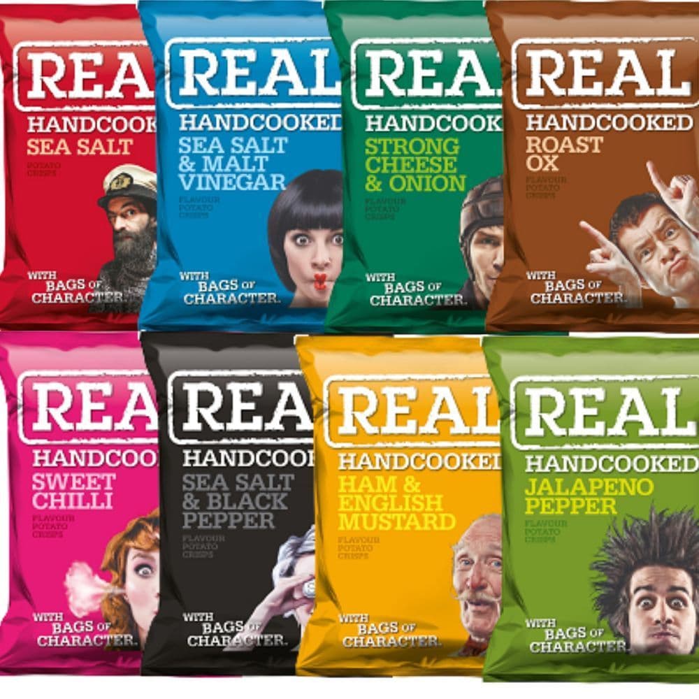 REAL Mixed Crisps Case 24x35g