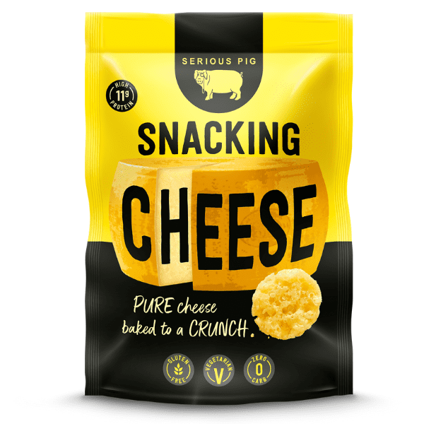 SERIOUS PIG Crunchy Snacking Cheese