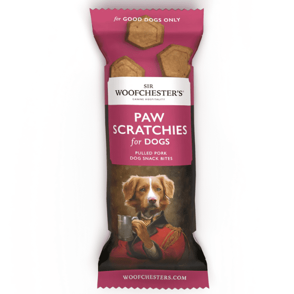 SIR WOOFCHESTERS Paw Scratchies Bar Snacks for Dogs