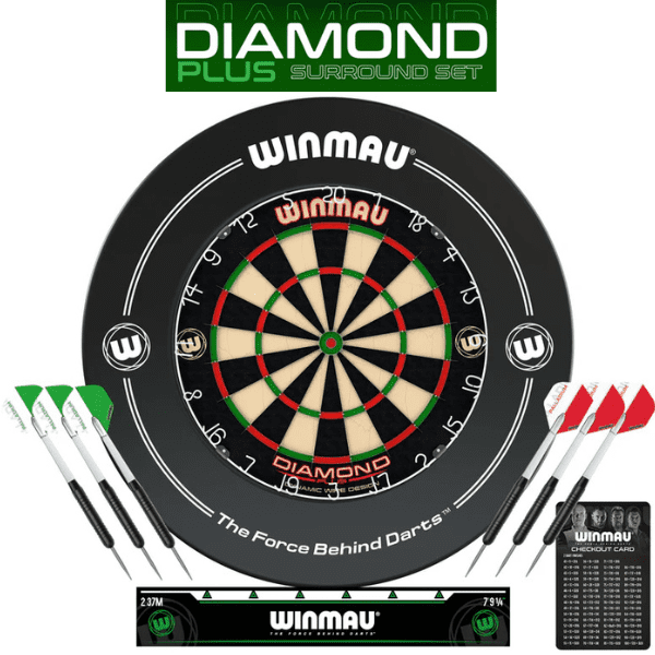 WINMAU Professional Diamond Plus Darts Set