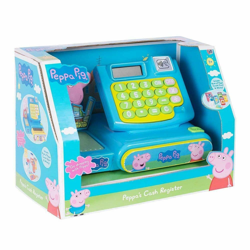 Peppa Pig Cash Register toy Play Set Electronic Till Checkout with ...