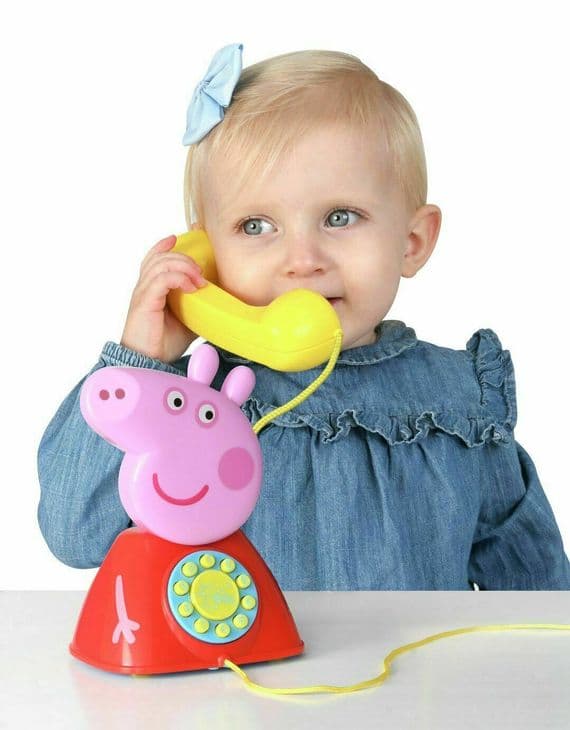 Peppa Pig Peppa s Telephone With Sound Childs / Kids Toy- Ages 18M