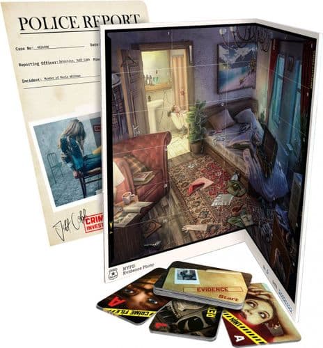 Tactic Games Crime Scene Brooklyn 2002 For Ages 18 1 Players Years