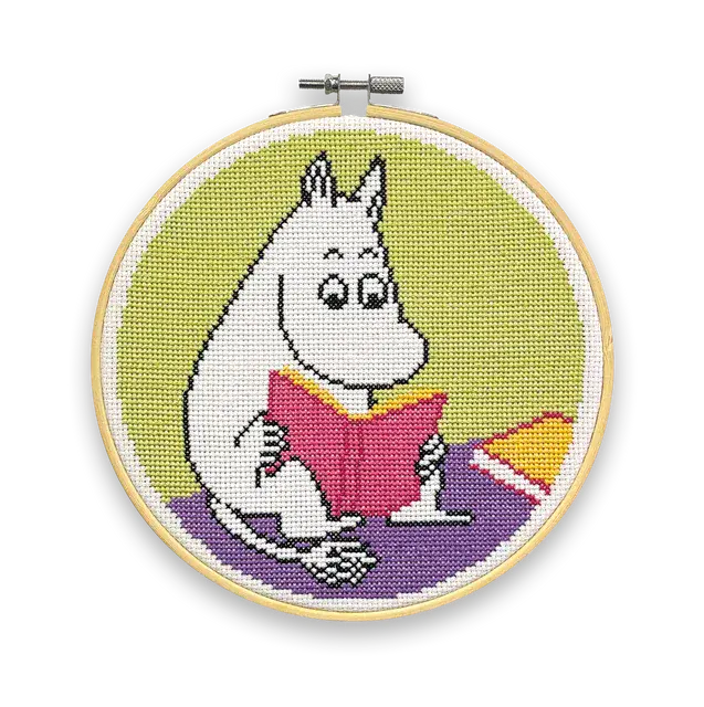 The Crafty Kit Moomin Troll Cross Stitch Kit