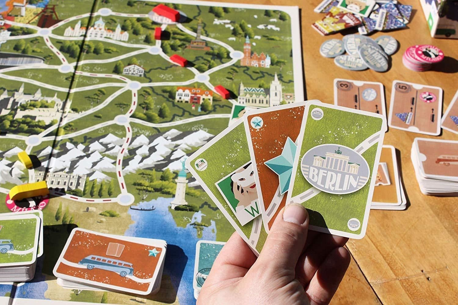 The Great Tour Family Kids Country Educational Board Game by Tactic Games