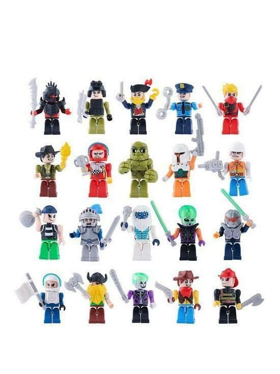 Zuru Max Build More 15 Figures - Compatible With Major Brands - Random ...