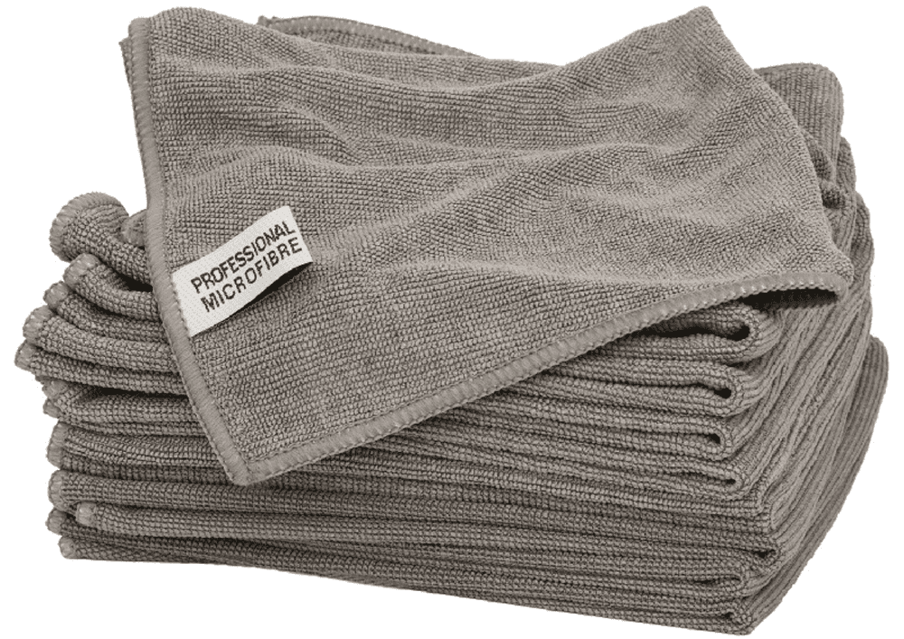 Microfiber Grey Cloths Pack of 10