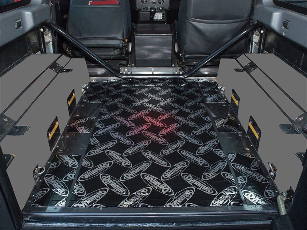 DA8097 Dynamat Xtreme Sound Deadening Rear floor Kit Defender 90 - 2007 ...