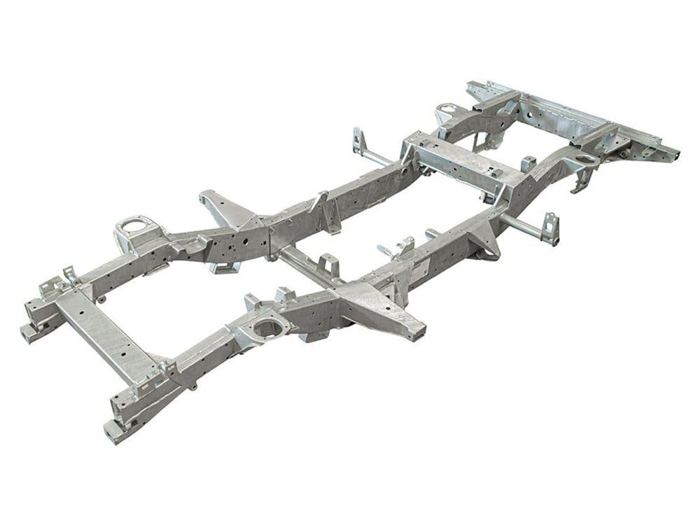 DA8906-M Complete Galvanised Chassis for Defender 90 2007 Onwards Puma ...