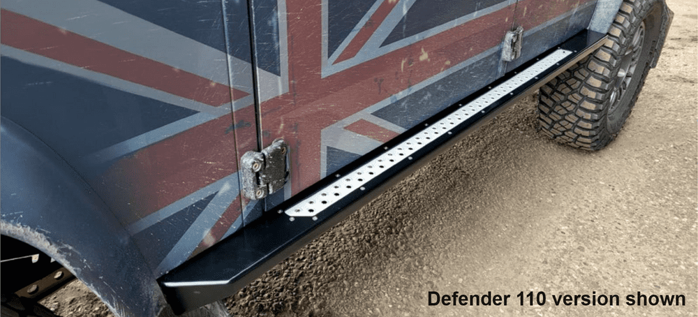 Defender 130 Rock Sliders Terrafirma TRED TF0024