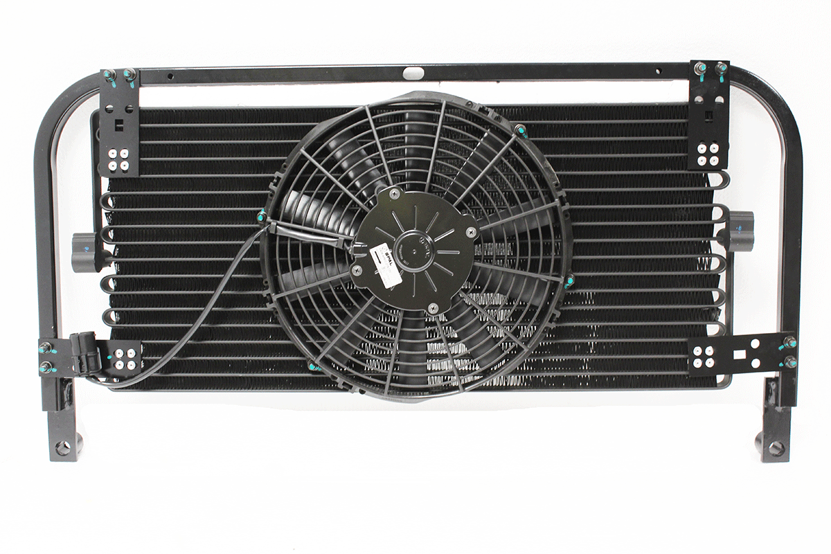 LR025985 Condenser with Frame & Fan