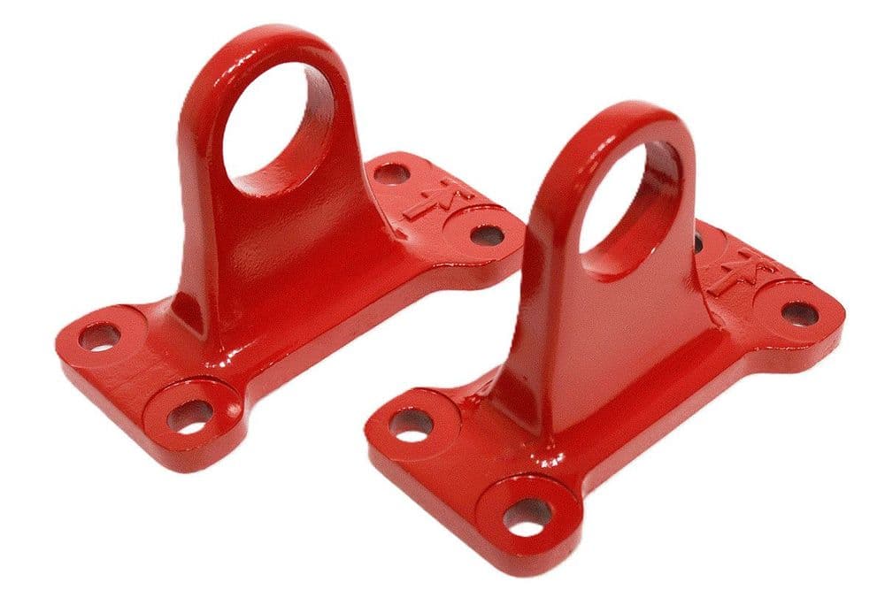 New Defender Bolt on Recovery Tow Points Red - Pair - TF0437