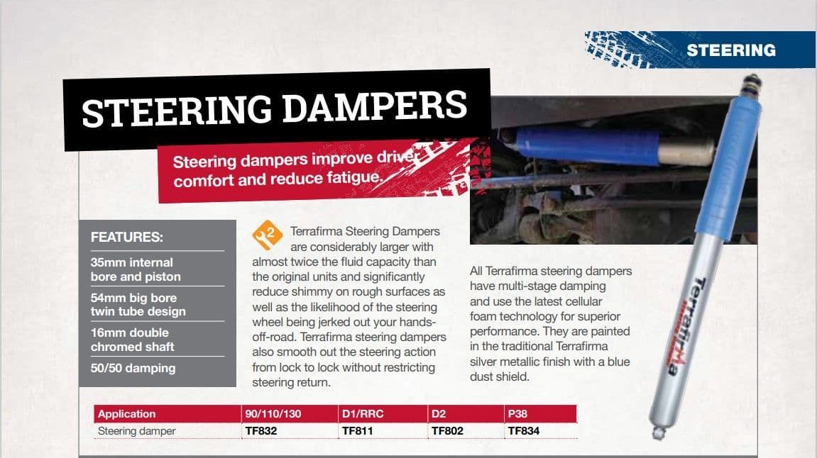 Steering Dampers