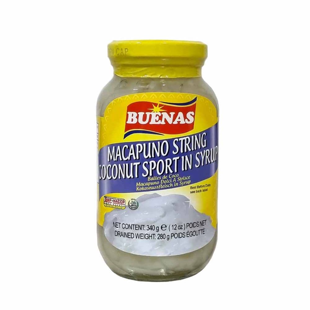 Buenas Macapuno String Coconut Sport In Syrup 340g