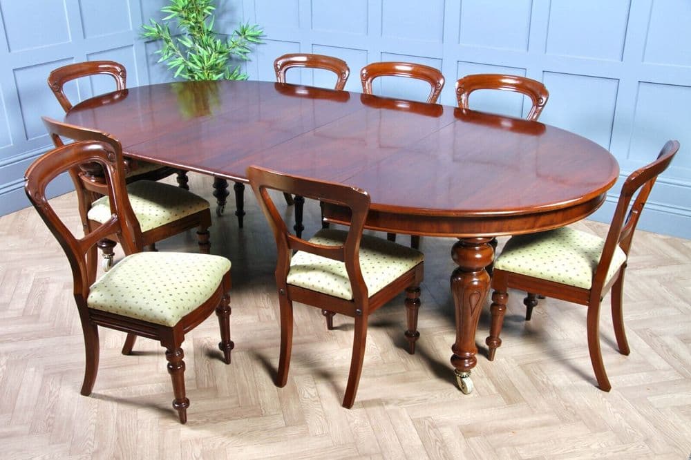 Antique Victorian Dining Table ANTIQUE GOTHIC STYLE ENGLISH OAK