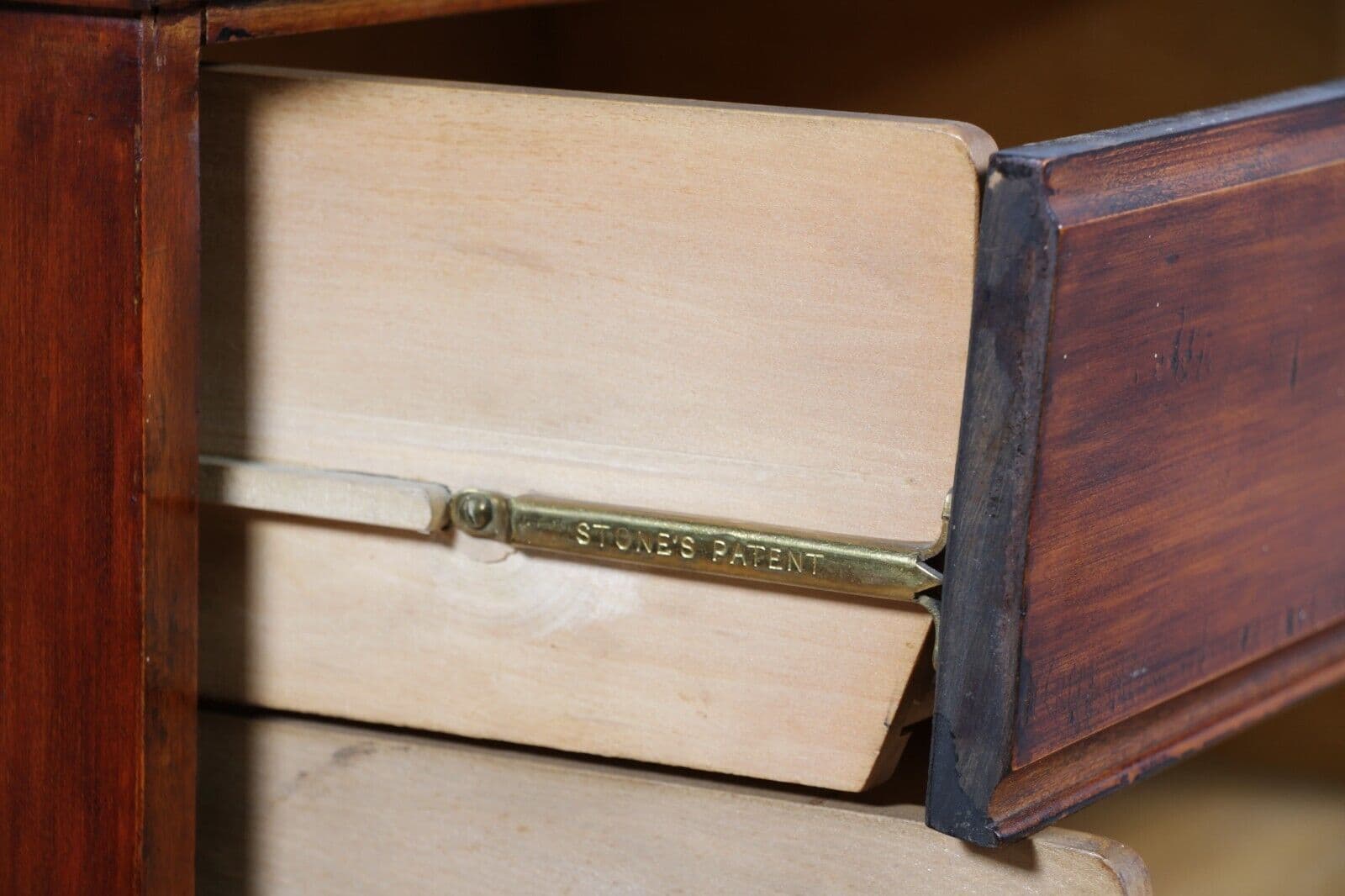 Antique Edwardian Art Nouveau Music Sheet Cabinet Chest of 5 Drop Front ...