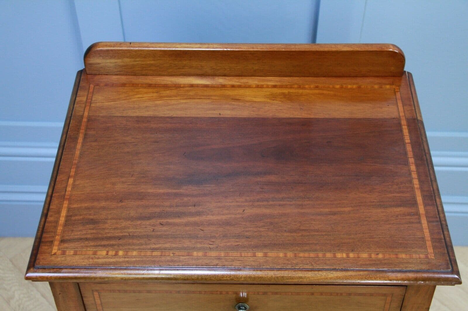 Antique Edwardian Mahogany Music Sheet Cabinet Chest of 4 Drop Front ...