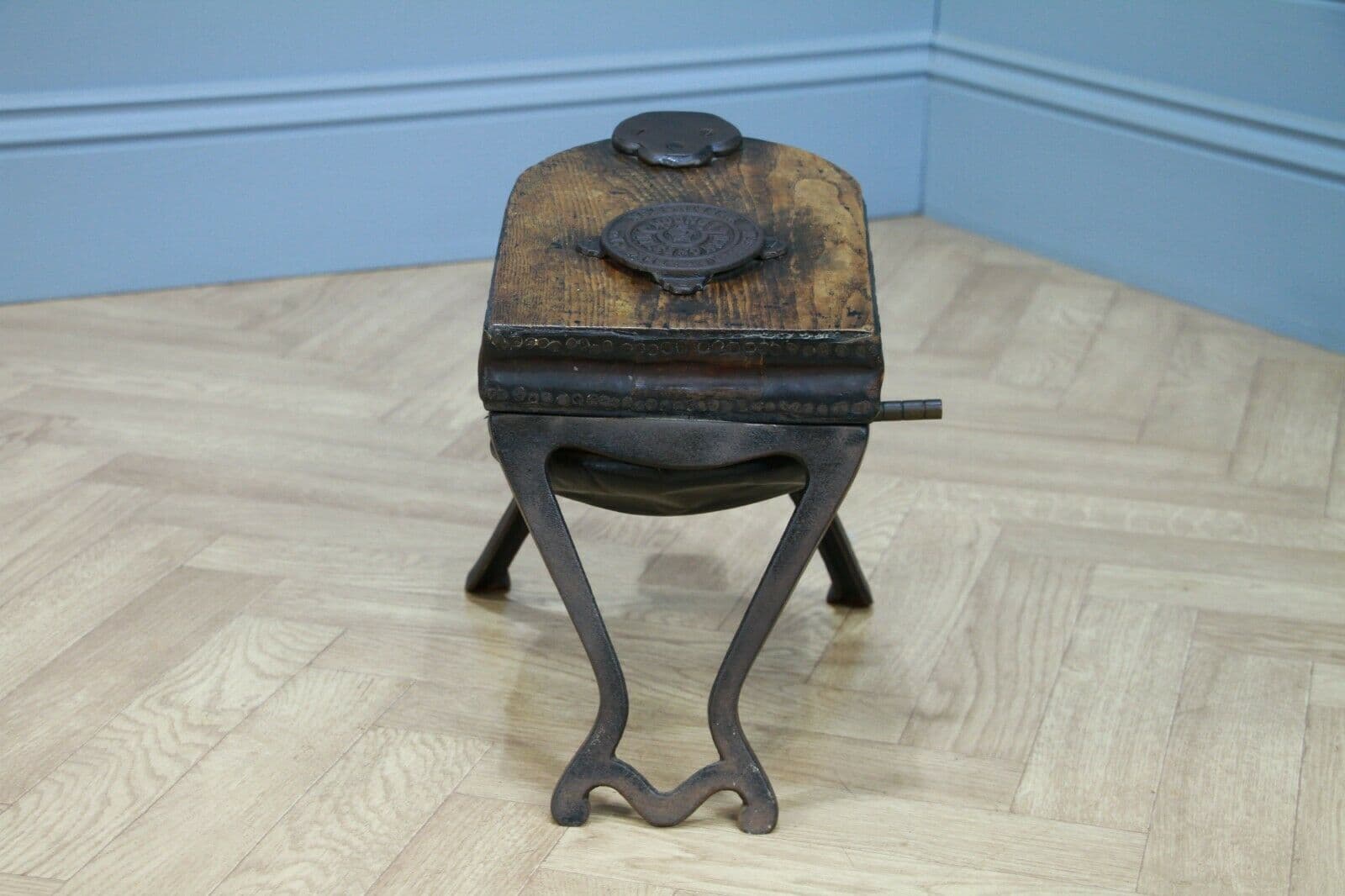 Antique Fletcher Russell & Co Ltd Foot Bellows Fireplace Blacksmiths ...