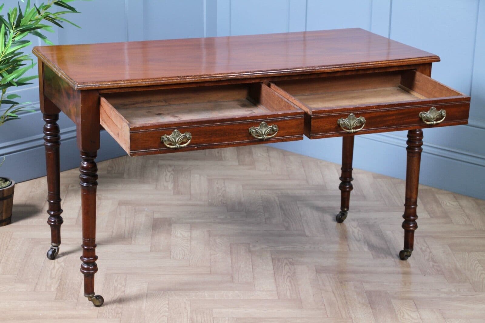 Antique Late Victorian Edwardian James Schoolbred Console Hall Sofa ...