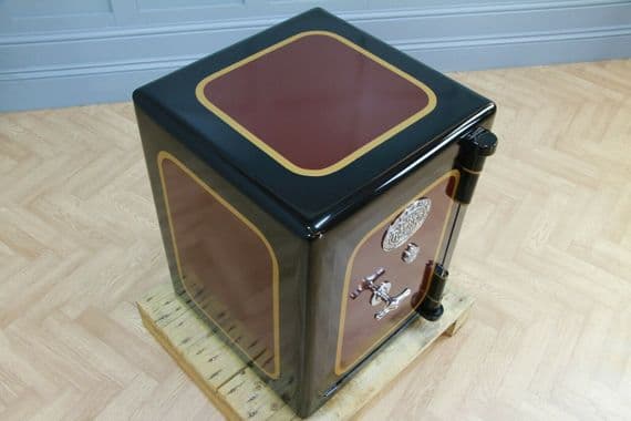 Antique "RATNER" Fire Resisting 12 Corner Bent Steel Fully Restored ...