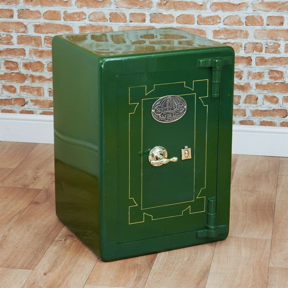 Antique Vintage "SENTRY SAFE" - SAFES LTD - WEST BROMWICH Original With ...