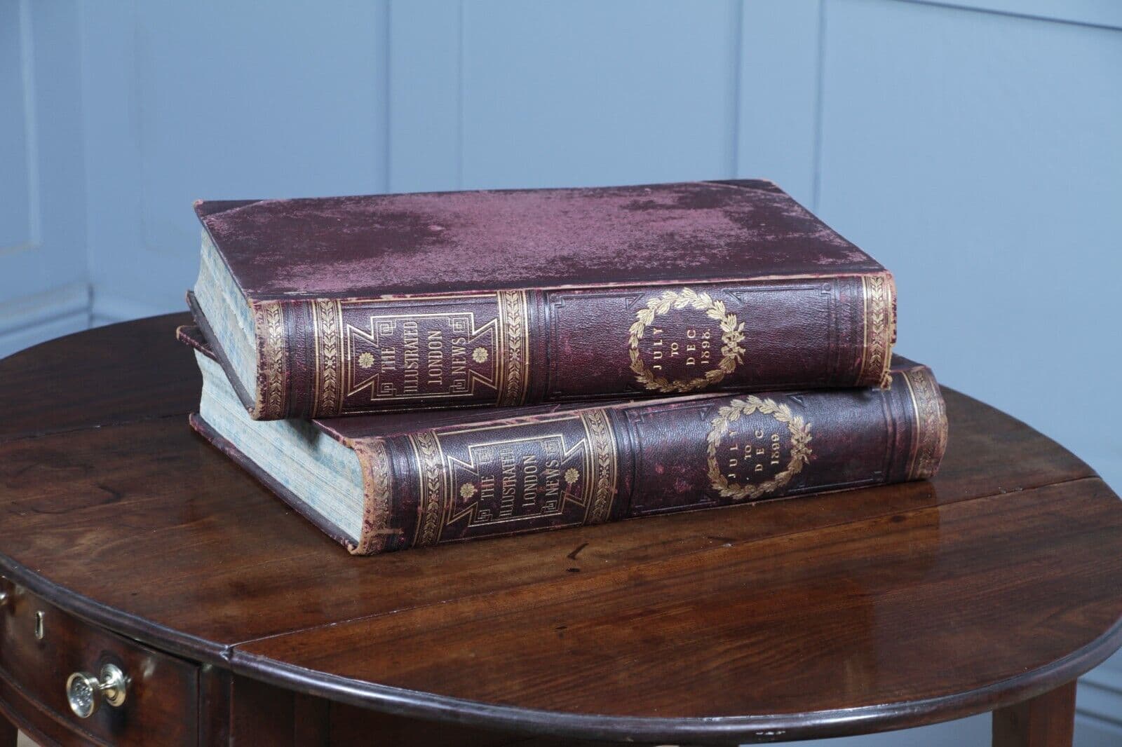 Large Antique Victorian Book The Illustrated London News 1899 July ...