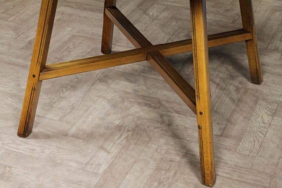 Original Vintage Ercol Blonde Colonial Model 377 Elm Drop Leaf Dining ...