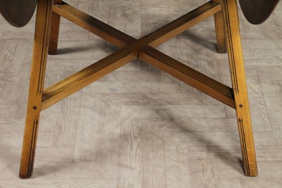 Original Vintage Ercol Blonde Colonial Model 377 Elm Drop Leaf Dining ...