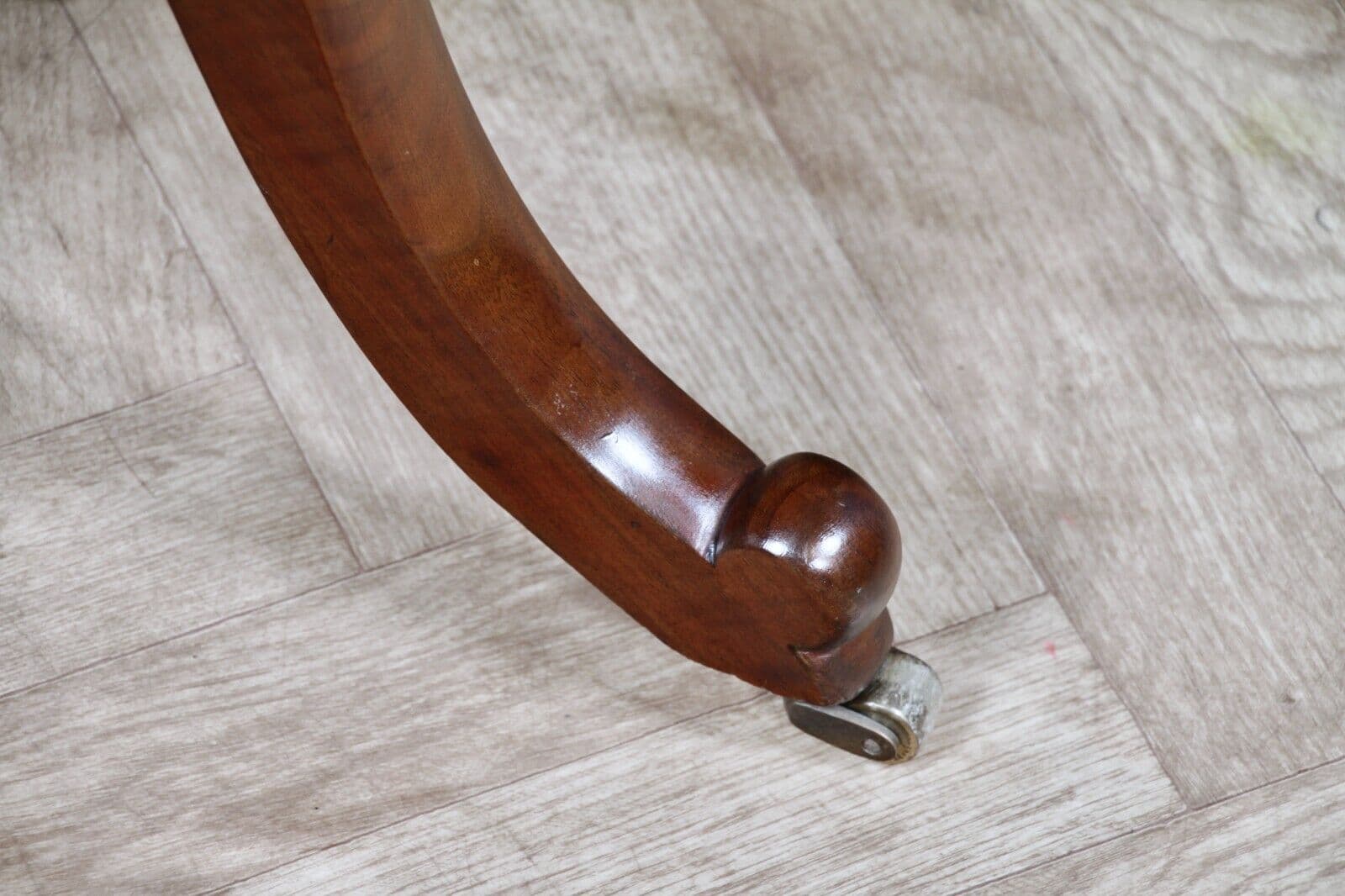 Victorian Walnut Revolving Leather Captains Arm Chair Library Office ...