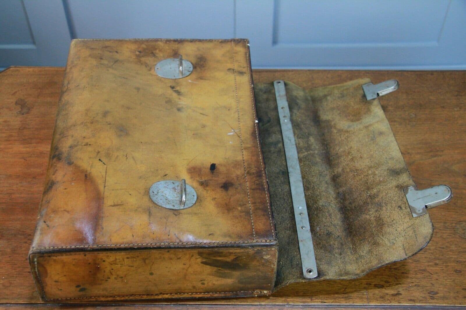 Vintage Antique 1930s & x22;E Nàgeli& x22; Italian Leather Lockable ...
