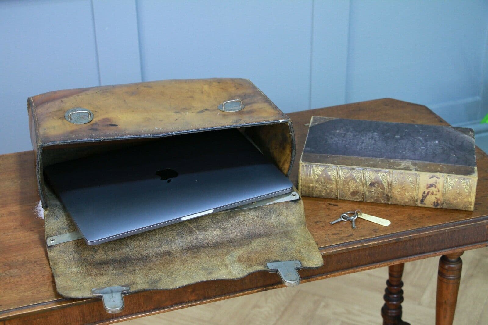 Vintage Antique 1930s & x22;E Nàgeli& x22; Italian Leather Lockable ...