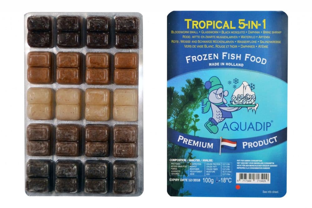 Aquadip Frozen Tropical Quintet 5in1 - 100g Blister Pack