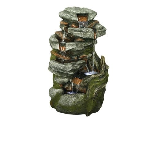 Bermuda Stone Falls - Self-Contained Water Feature Bermuda Stone Falls - Self-Contained Water Feature