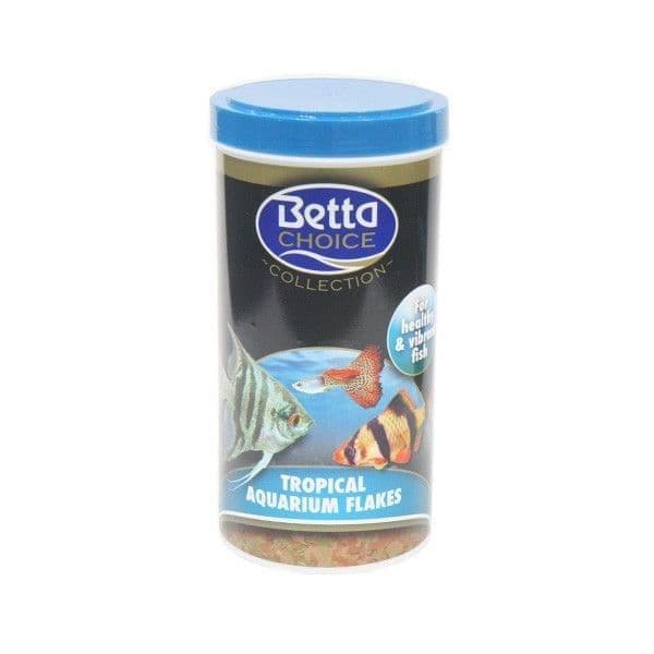 Betta Aquarium Tropical Flakes Dry Fish Food 200g