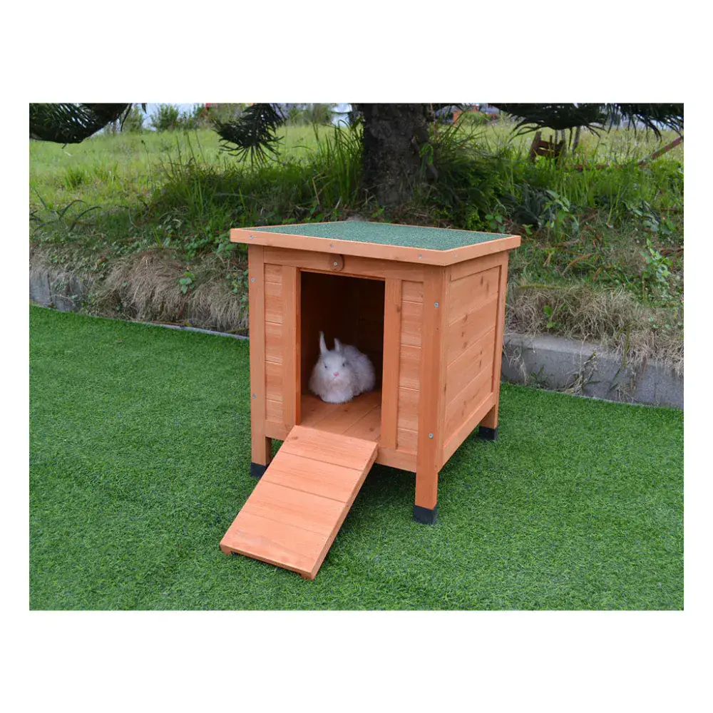 Little Zoo Cheltenham Orange Rabbit Shelter