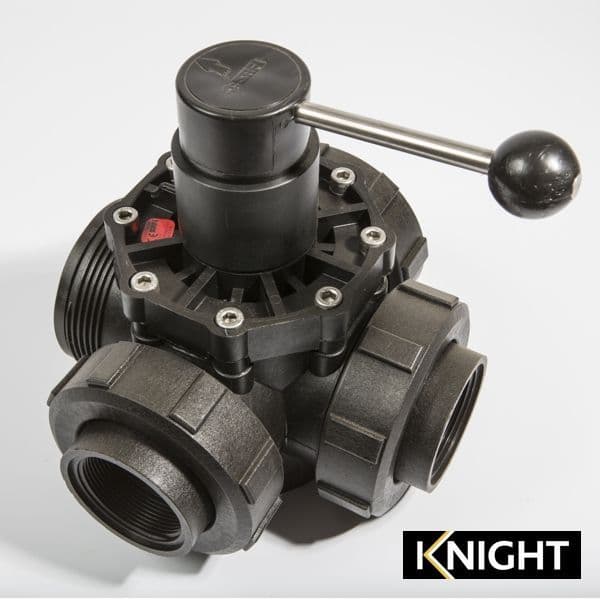 SAFI 2" 5 Way Manual Ball Valve