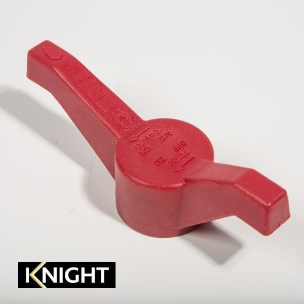 SAFI Red Handle for compact manual ball valve