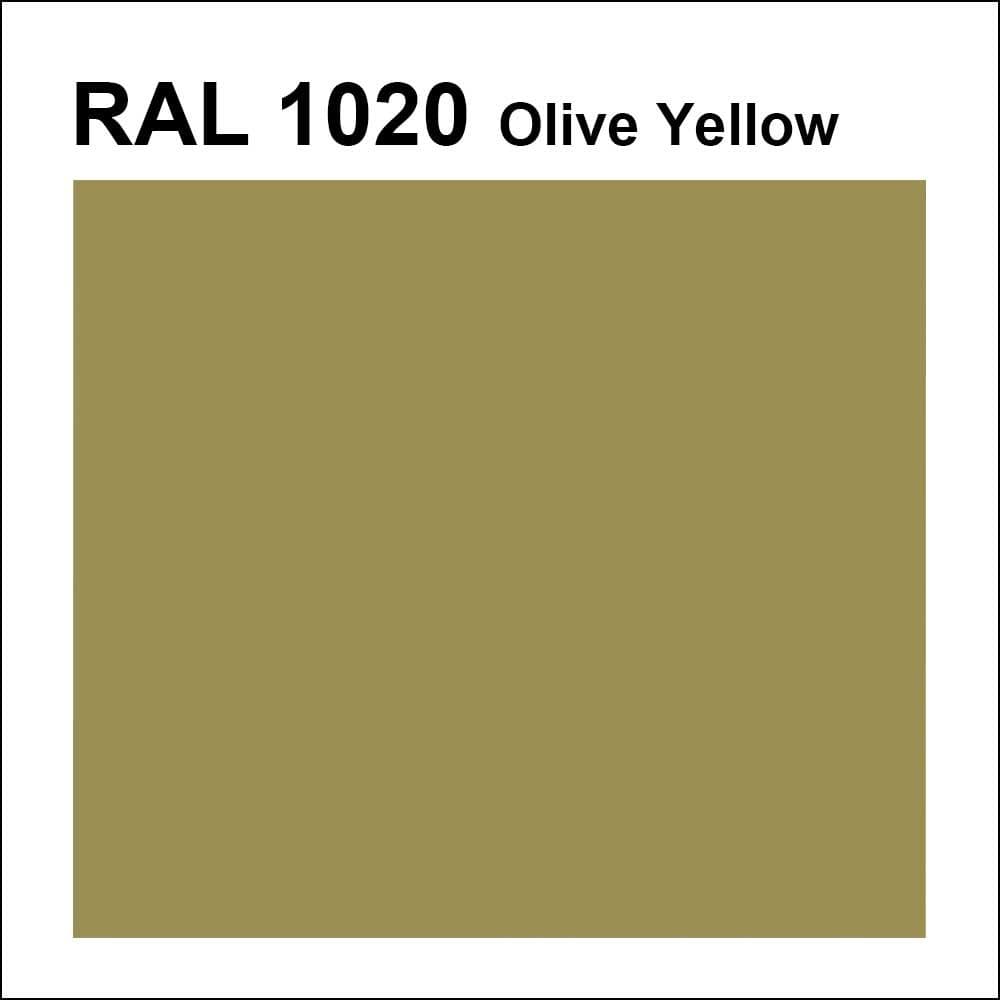 RAL 1020 Olive Yellow Polyester Pigment